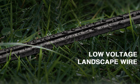 What Gauge Wire Should You Use for Landscape Lighting? – SUNVIE